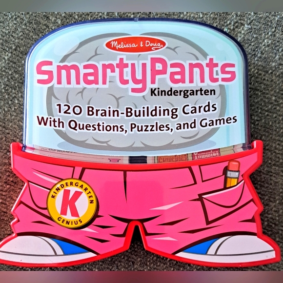 Melissa & Doug | Toys | Melissa Doug Smarty Pants Kindergarten Cards ...